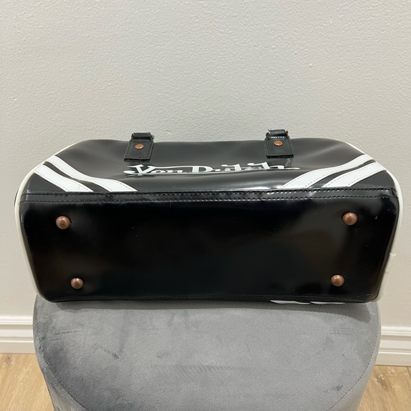 Von Dutch | Bags | Vintage Y2k Von Dutch Originals Black White ...